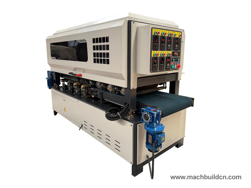 WPC plastic wood flooring brushing machine-Qingdao King Wing Machinery ...